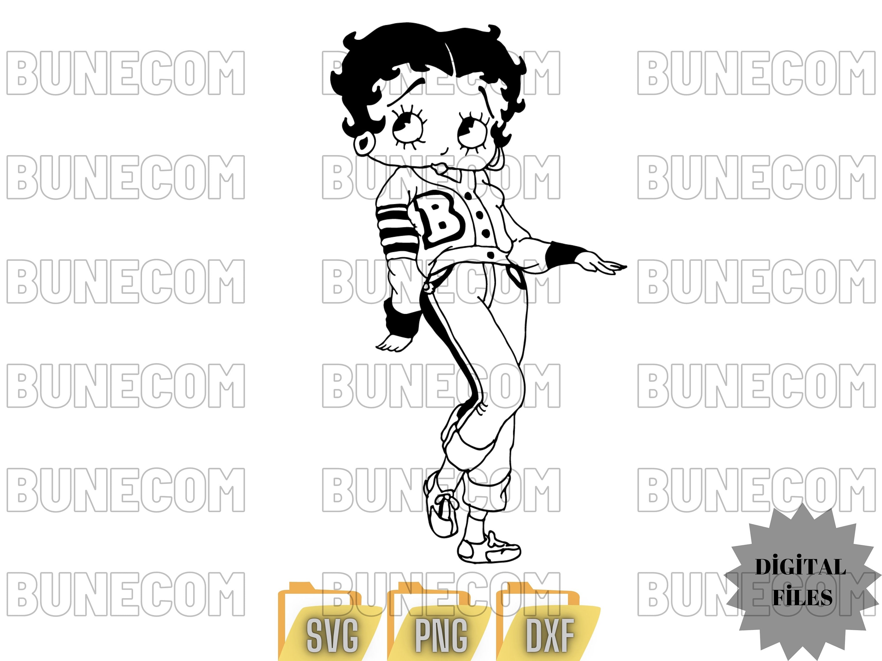 Betty Boop Svg Bundle Betty Boop Layered Svg American Girl Svg Easy