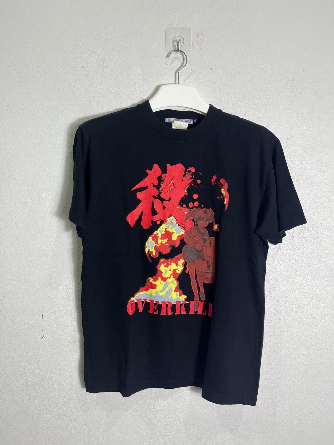 Rare!!!vintage 90’s ANIME OVERKILL T-shirt - Etsy