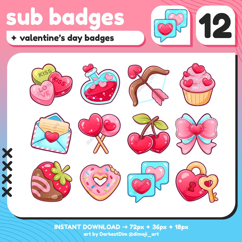 Sub Badges - Etsy