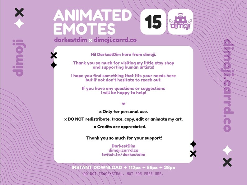 ANIMATED Chibi Elf / Elven Emotes (15) | Black Hair | Red Eyes | Emote ...