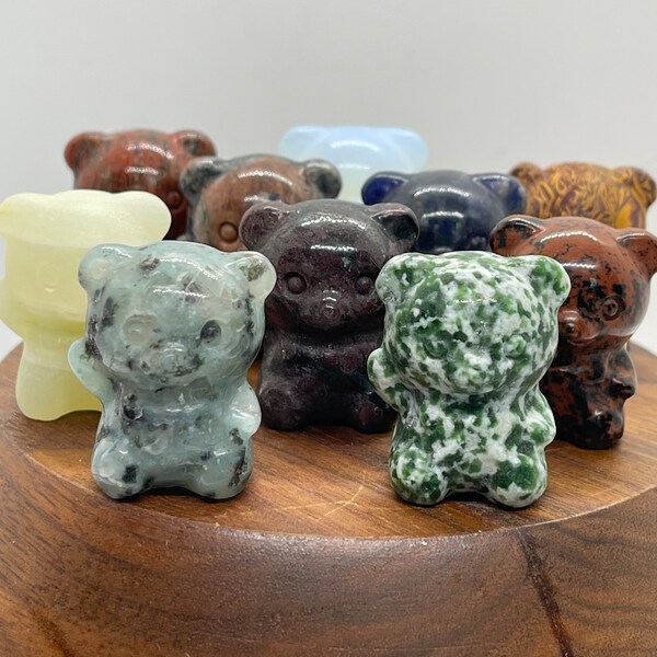 Crystal Teddy Bear - Etsy