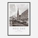 Novi Sad Serbia Travel Photo Poster BW, Novi Sad Travel Print ...