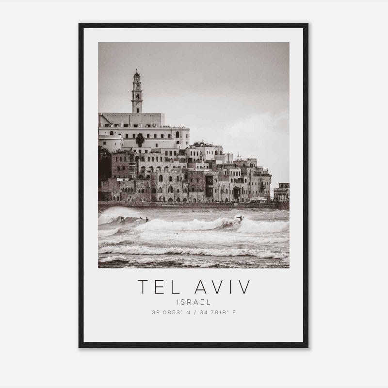 Tel Aviv Poster - Etsy