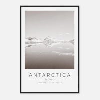 Lone Penguin on the Ice in Antarctica - Landscape Wall Art Poster - Etsy