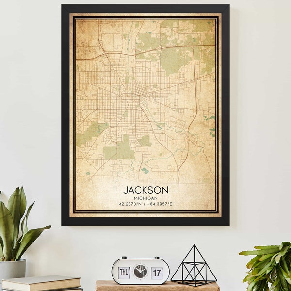 Jackson Michigan Vintage - Etsy