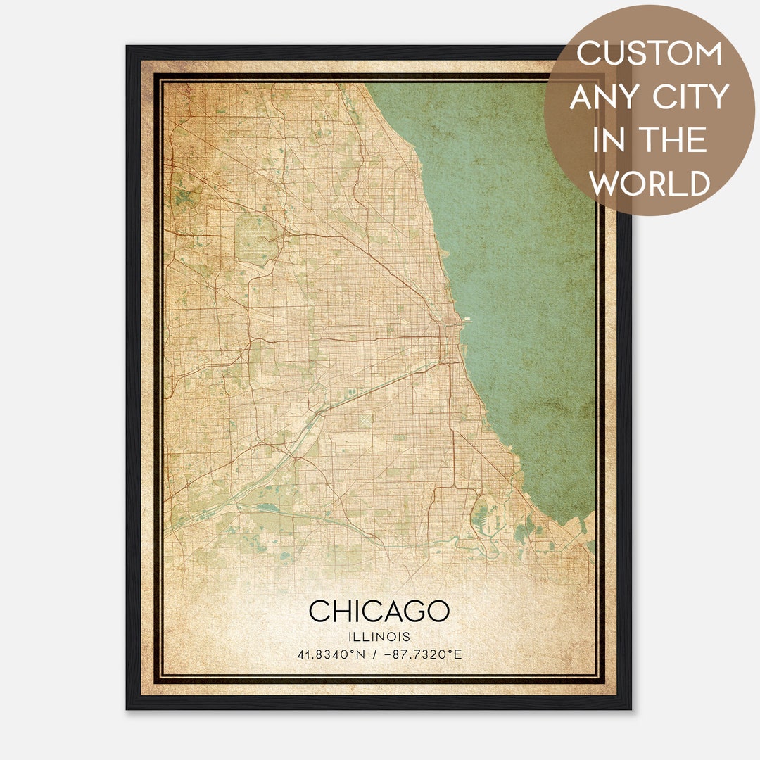 Custom City Map Poster – the Perfect Gift for Any Special Occasion - Etsy