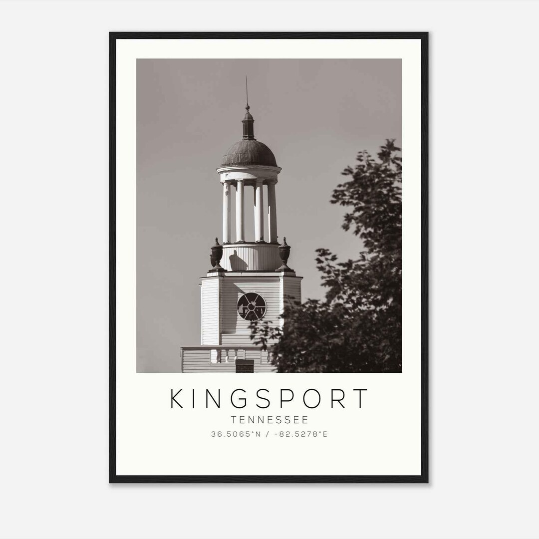 Kingsport Tennessee Photo Travel Poster, Kingsport Travel Print ...