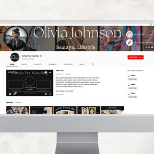 Youtube Branding Kit L Editable Channel Banner, Intro, Outro, Video ...