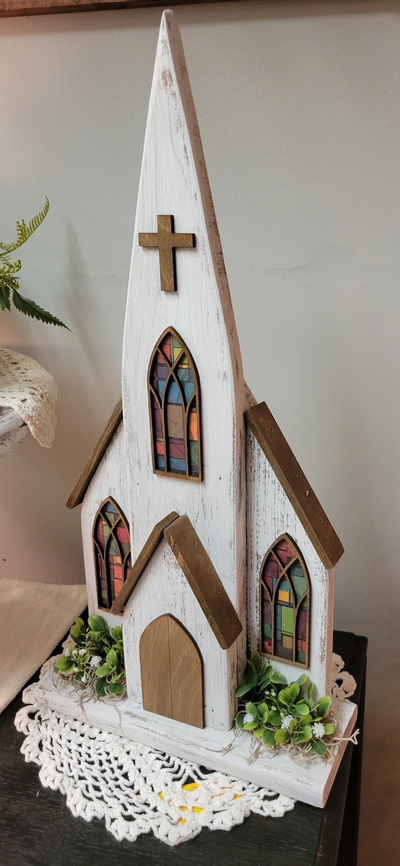 Wood Handcrafted Churches - Etsy