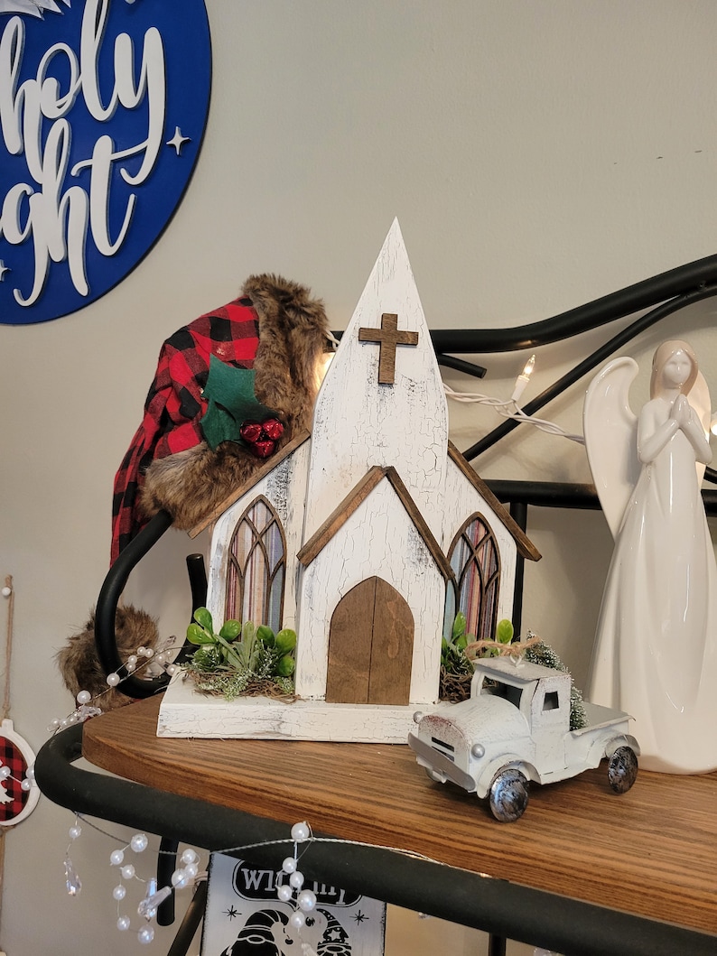 Wood Handcrafted Churches - Etsy