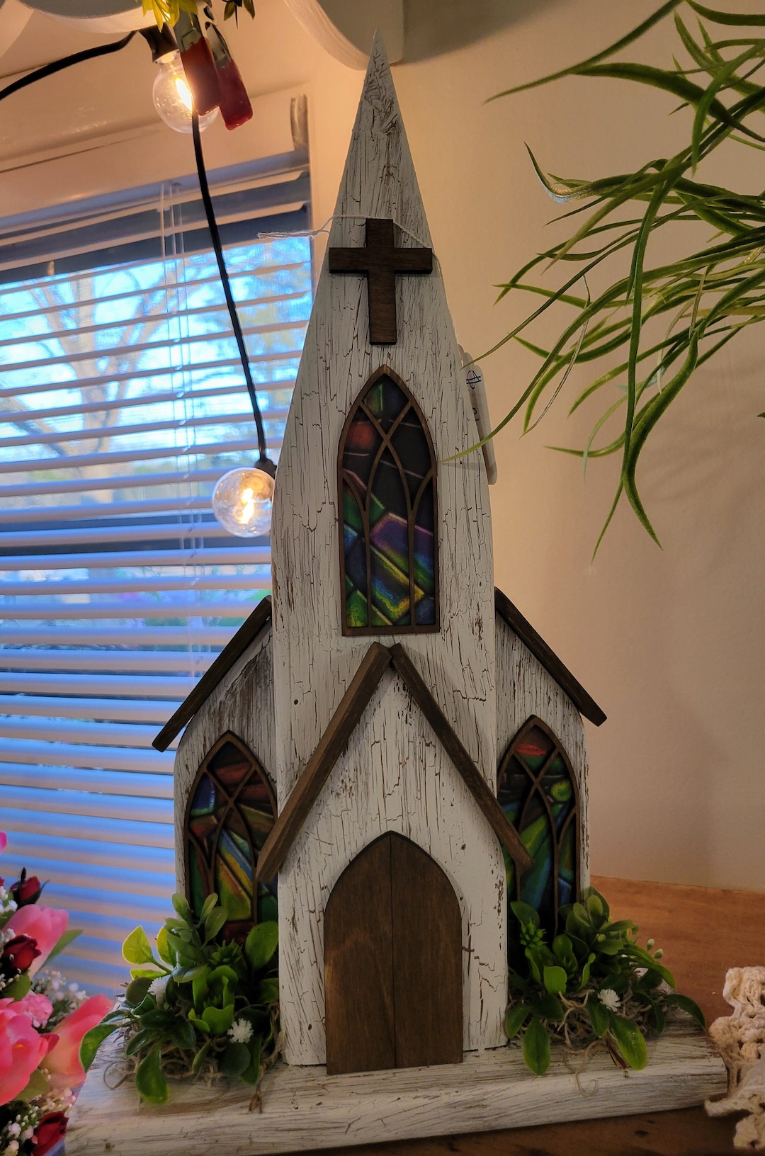 White Primitive Church - Etsy