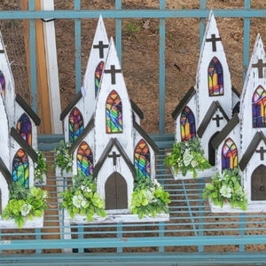 White Primitive Church - Etsy