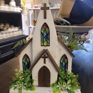 Wood Handcrafted Churches - Etsy