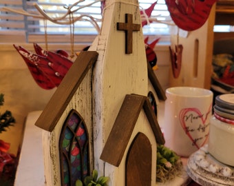 Tier Tray Decor Rustice Church Wood Churches Primitive - Etsy