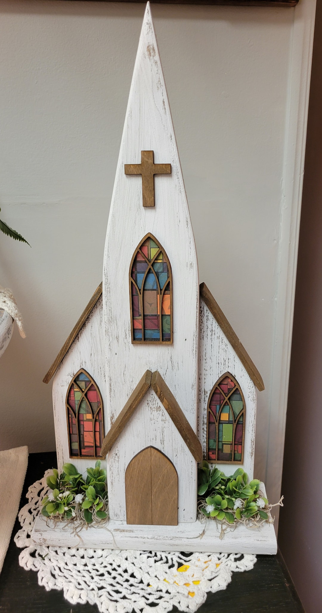 Wood Handcrafted Churches - Etsy