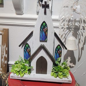 Wood Handcrafted Churches - Etsy