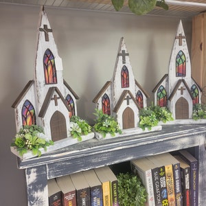 White Primitive Church - Etsy