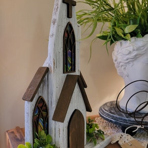 White Primitive Church - Etsy
