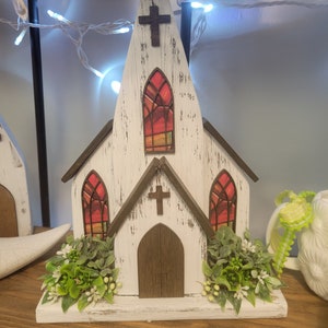 Wood Handcrafted Churches - Etsy