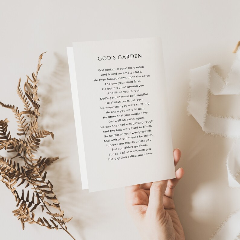 Editable Funeral Program Template, Simple Order of Service Program ...