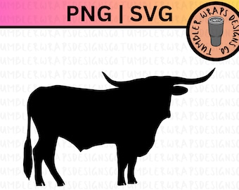 Bull SVG Files for Cricut - Instant Digital Download, Perfect for DIY ...