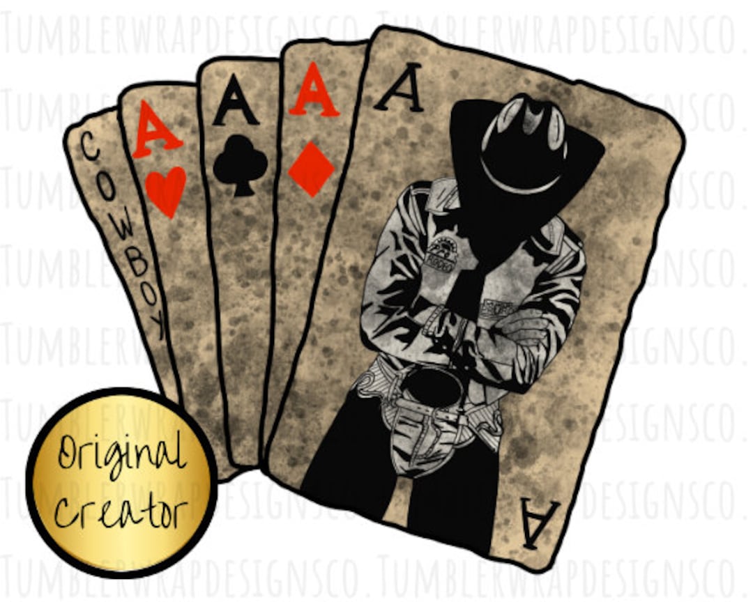 Rodeo Bull Rider PNG, Cowboy Poker Cards, Western Poker Playing Cards ...
