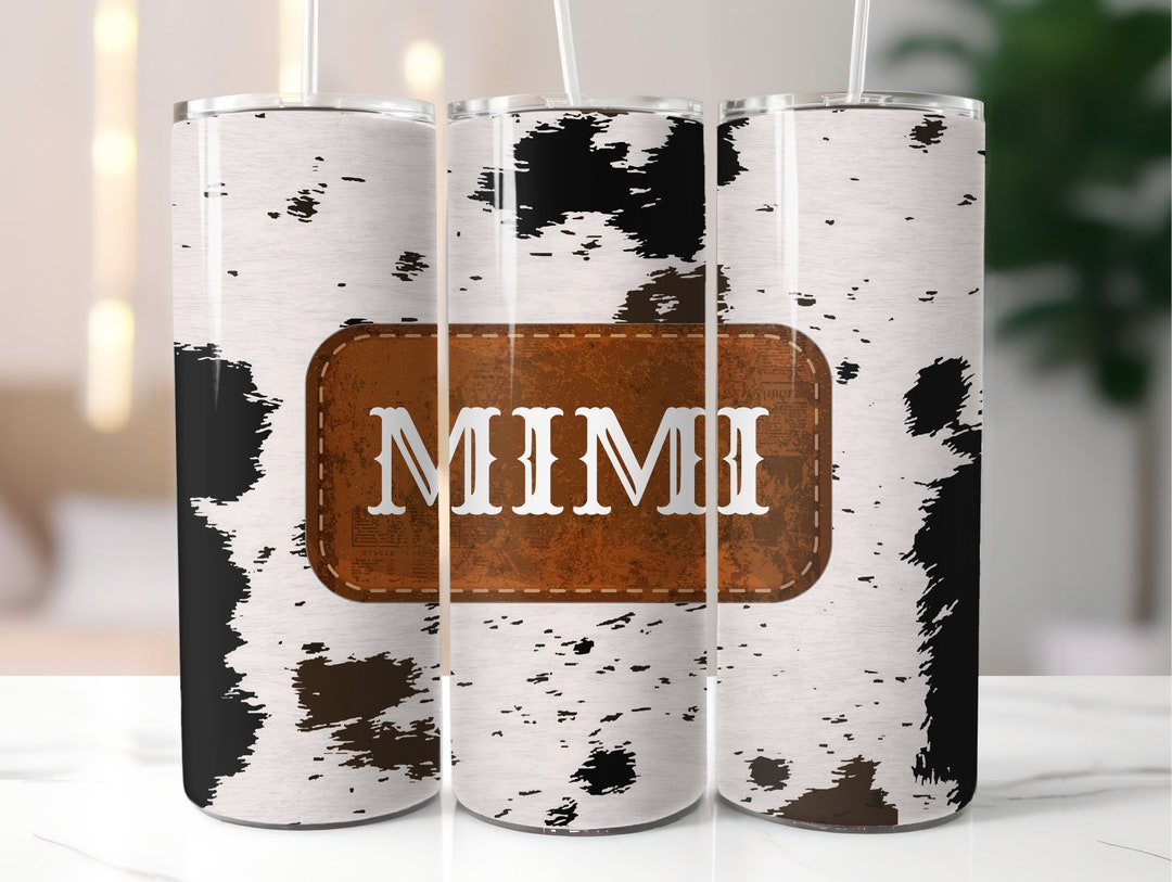 20. Western Family Mimi Cup, Cowhide Mimi Tumbler Set, Cowhide ...