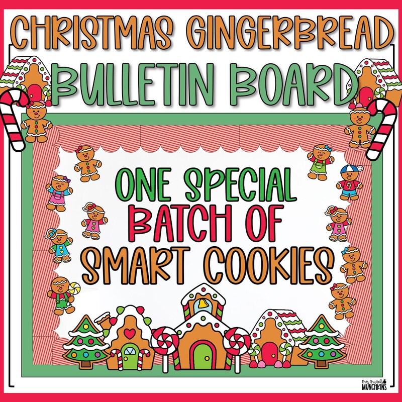 Gingerbread Bulletin Board - Etsy