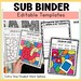 Classroom Sub Binder Editable Teacher Templates Substitute Plan ...
