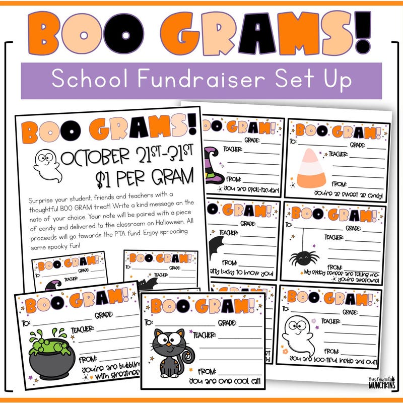 Boo Grams Fundraiser - Etsy