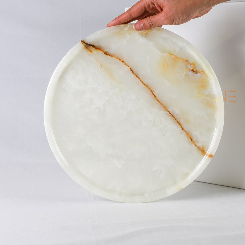 Serving Tray Natural Onyx Bathroom Decor Tray Onyx Vanity Tray Perfume ...
