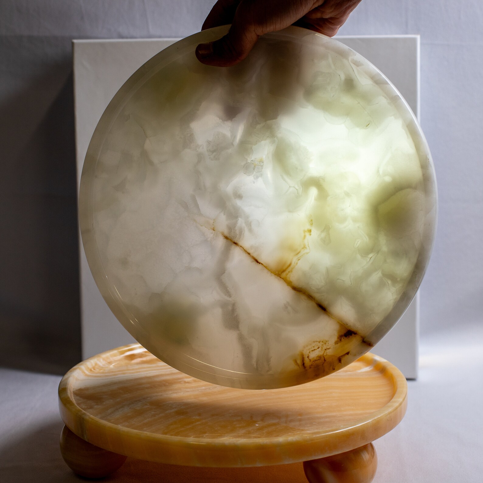 Unique Onyx Decorative Tray 11 X 3 Size Perfect for Dining or Home ...