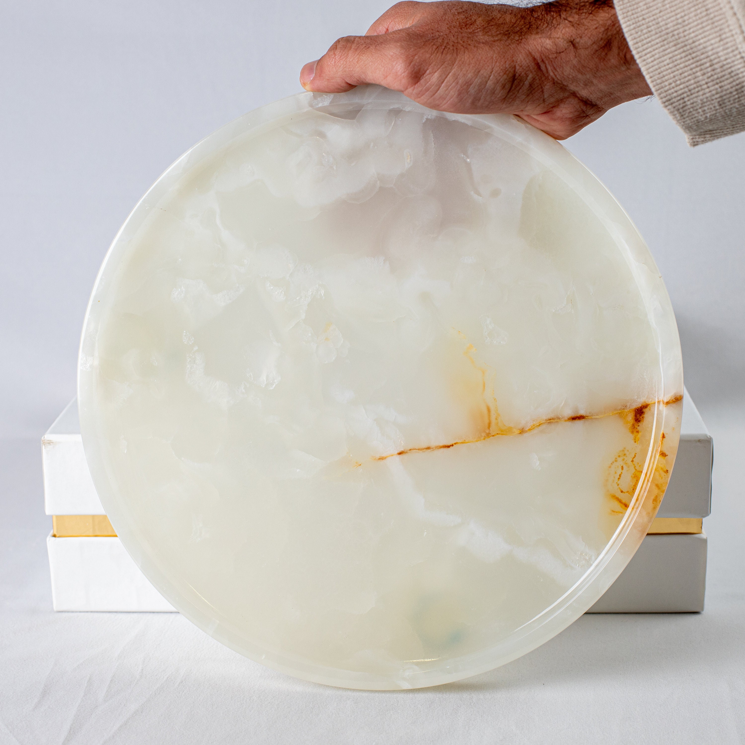 Unique Onyx Decorative Tray 11 X 3 Size Perfect for Dining or Home ...