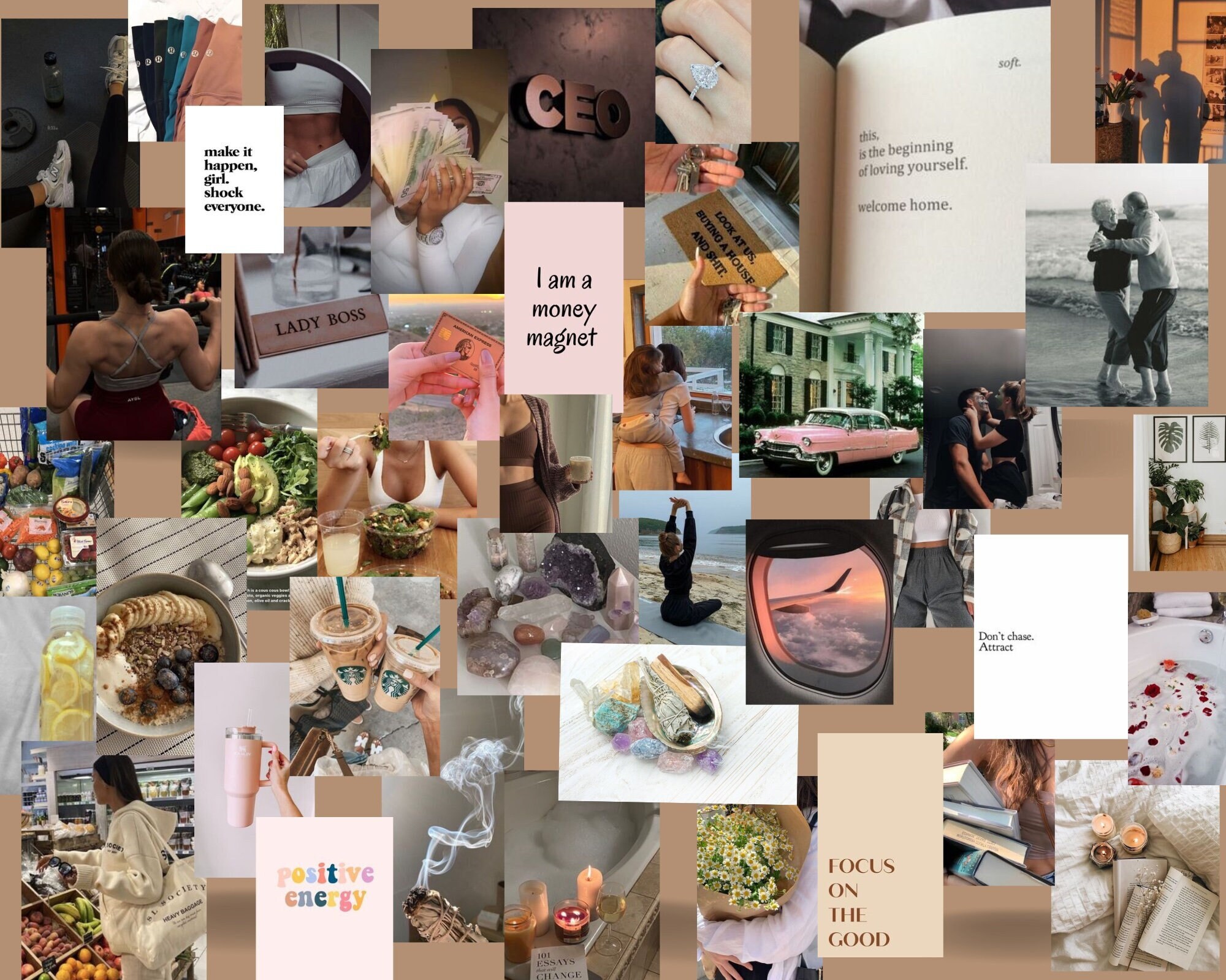 Vision Board, Pictures, Background, Wallpaper, Vision, Board, Collage ...