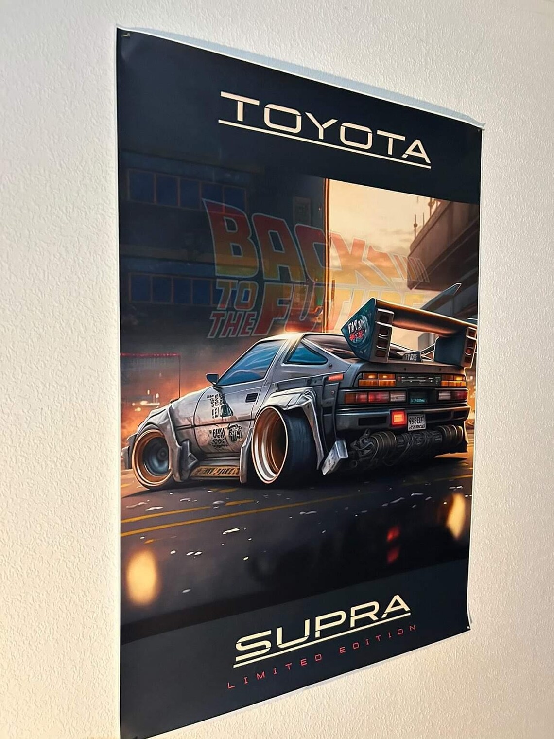 Awesome Toyota Supra Poster Cool Teenager Wall Art and Perfect Gift for ...
