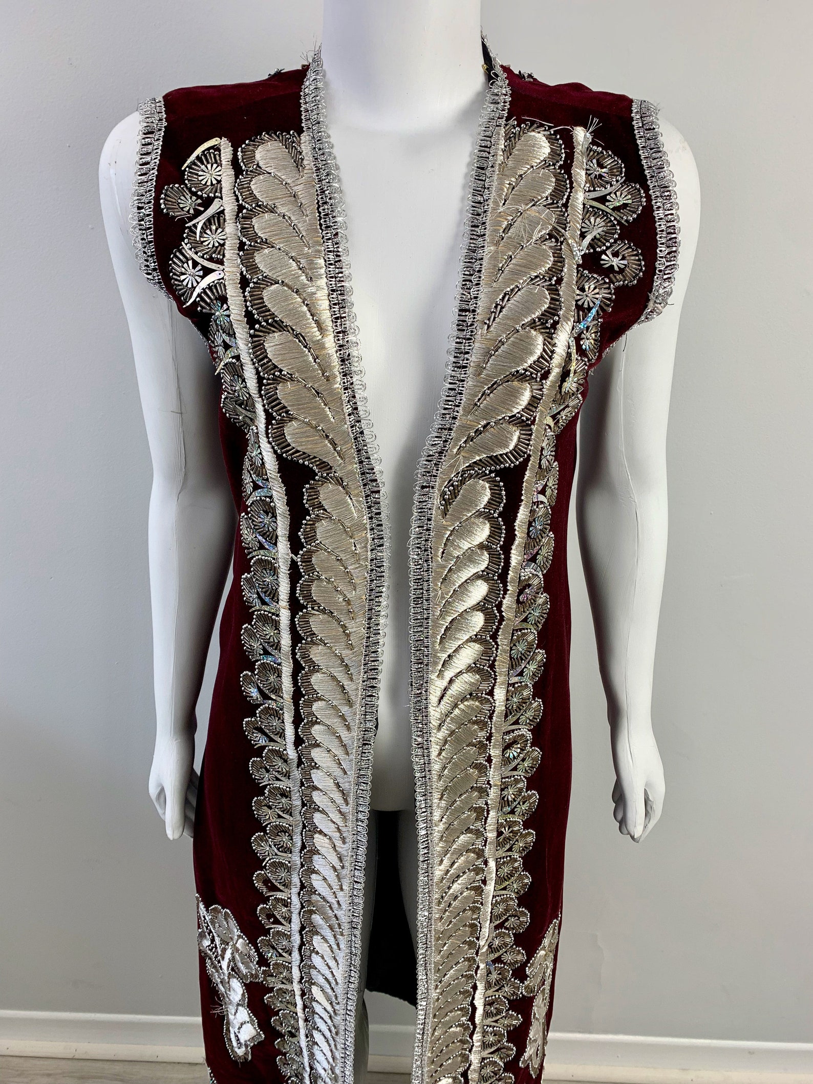 Uzbek Long Vest - Etsy