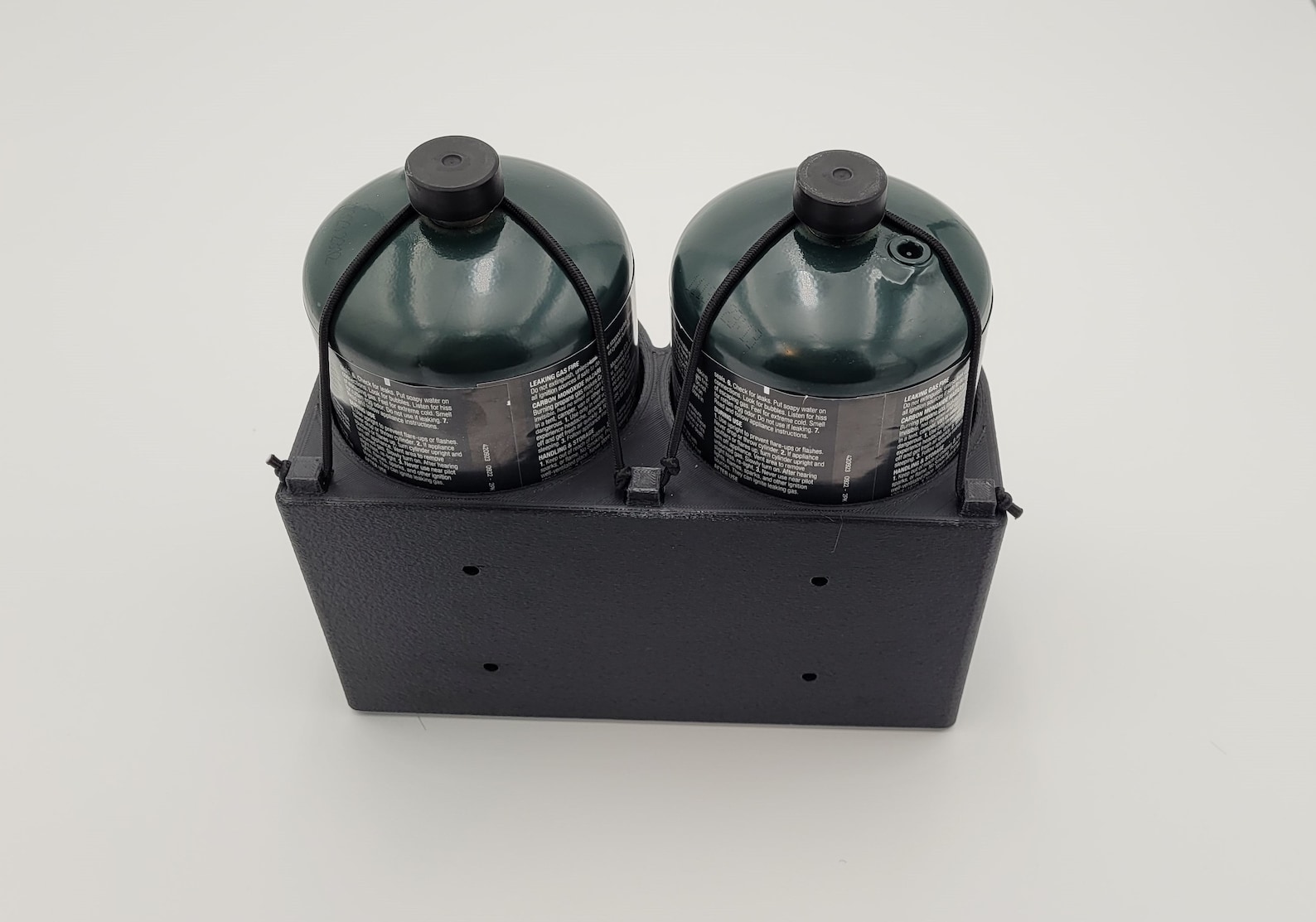 Propane Tank Holder 1lb 16oz Dual Wall Mount Bracket for RV Camper ...