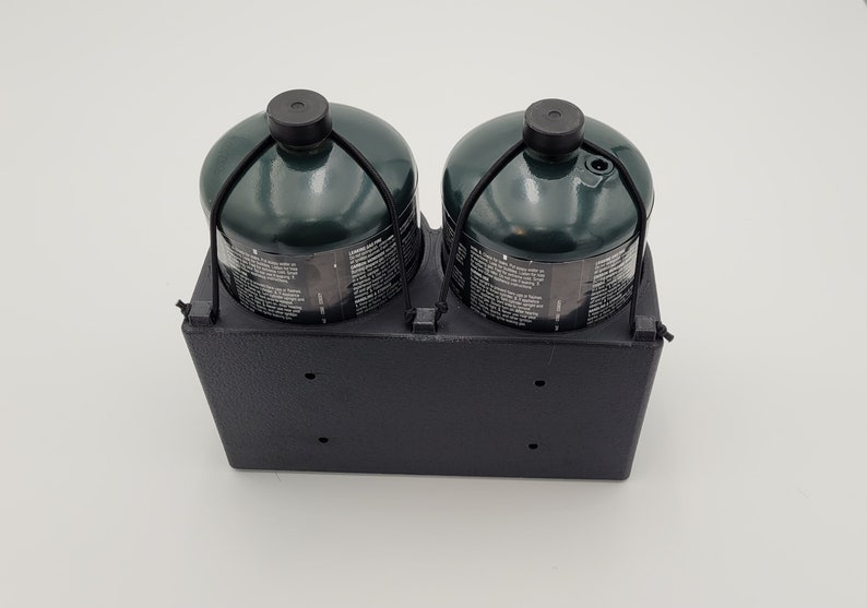 Propane Tank Holder 1lb 16oz Dual Wall Mount Bracket for RV Camper ...