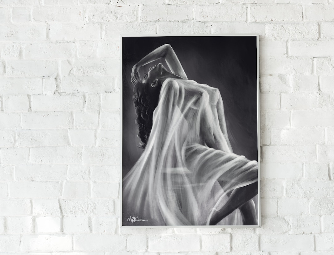 Helena Hellenistic-style Figure Painting Greek Monochromatic Digital ...