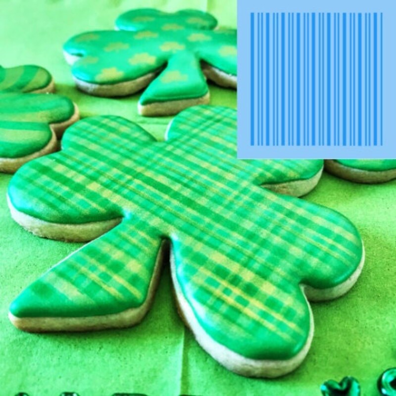 Plaid Cookies - Etsy