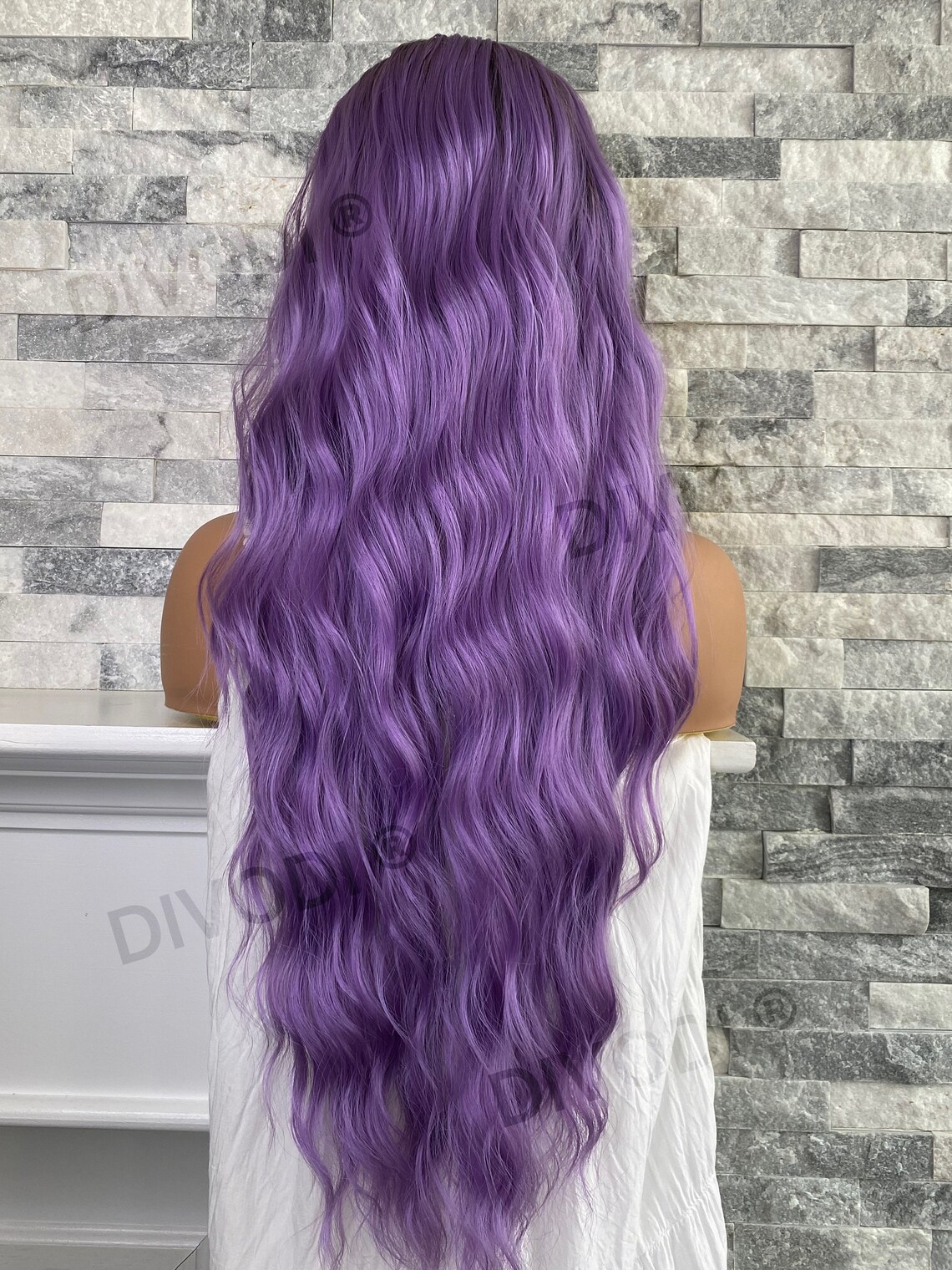 CHARLOTTE Ombe Purple Synthetic Lace Front Wig - Etsy