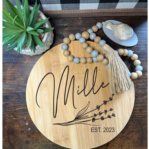 Personalized Lazy Susan - Etsy