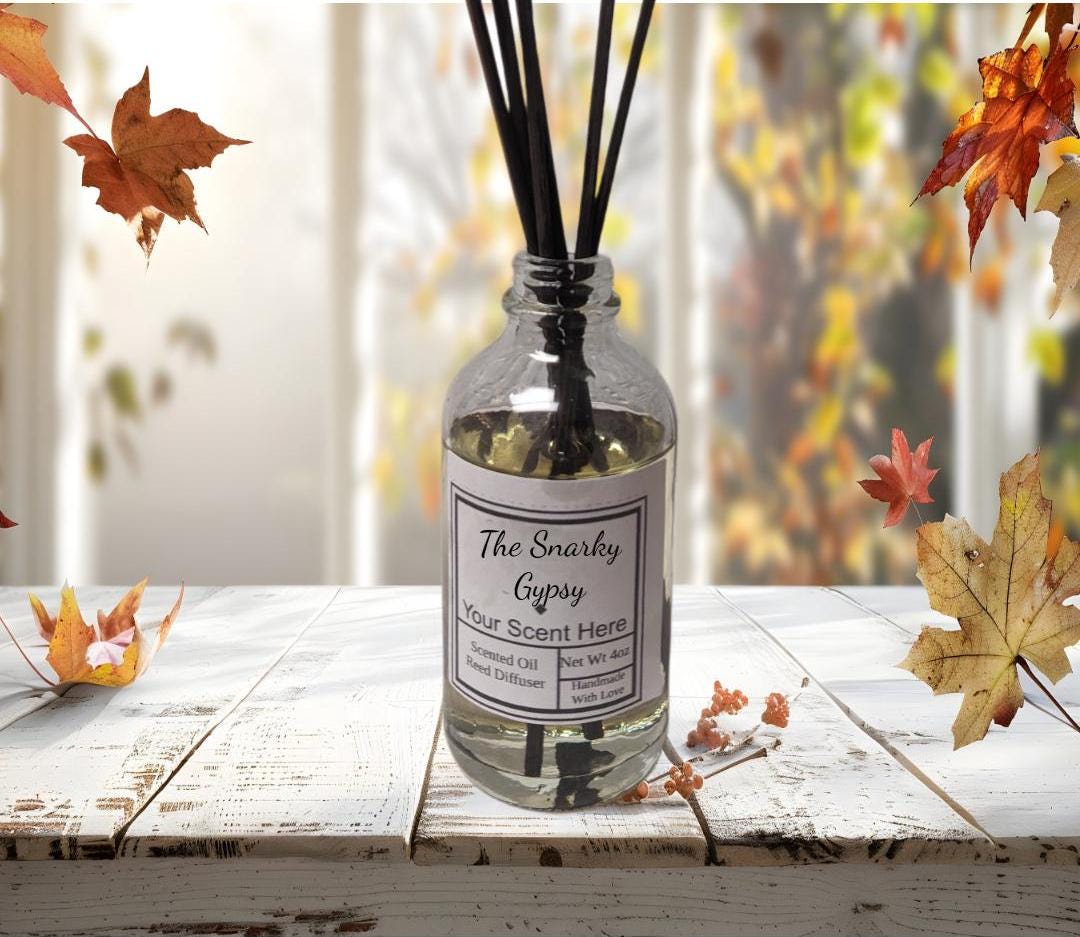 Pumpkin Picking Reed Diffuser, Pumpkin Scented Oil Diffuser, Fall ...