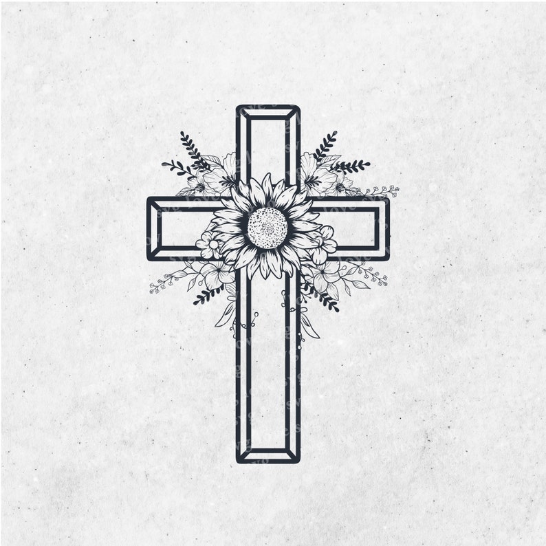 Cross Svg Design Cross Clipart Crosses Svg File Halloween - Etsy