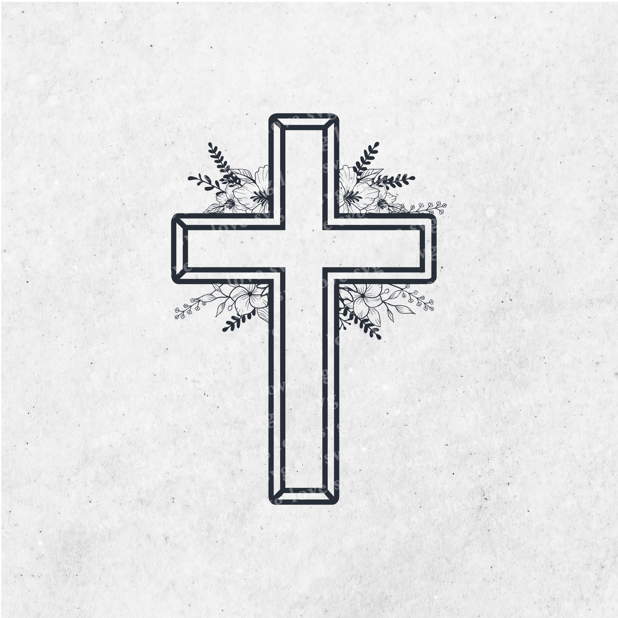 Cross Svg Design Cross Clipart Crosses Svg File Halloween - Etsy