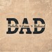 Dad SVG Design, Father Svg Cut File, Father's Day Svg Png, Dad Split ...