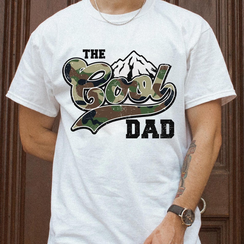 Retro the Cool Dad PNG Fathers Day PNG Best Dad Ever Png - Etsy