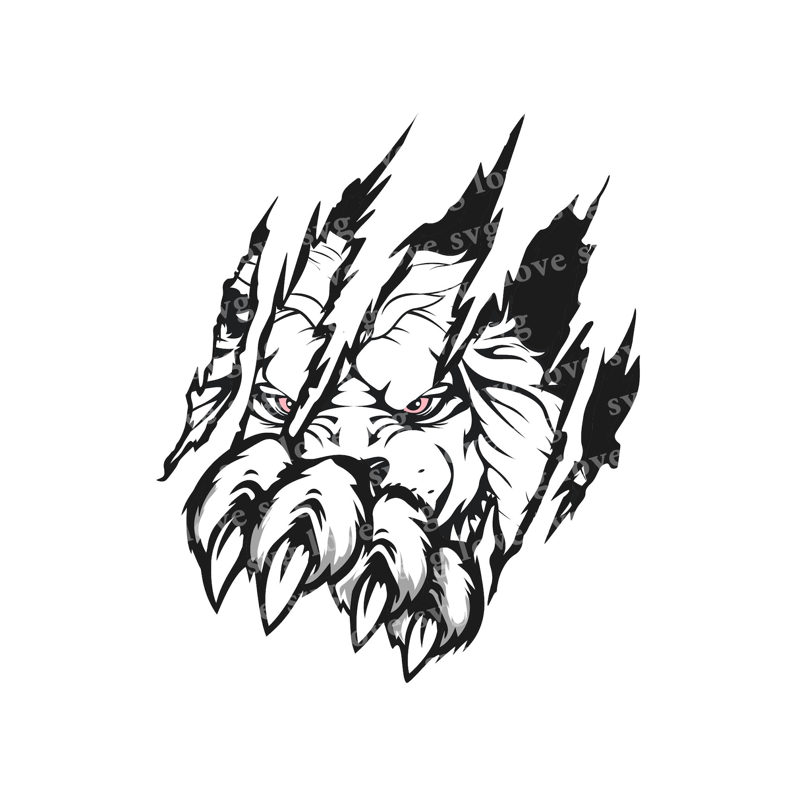 Lion Scratch Png Design Lion Scratch Png Lion Claw Design - Etsy