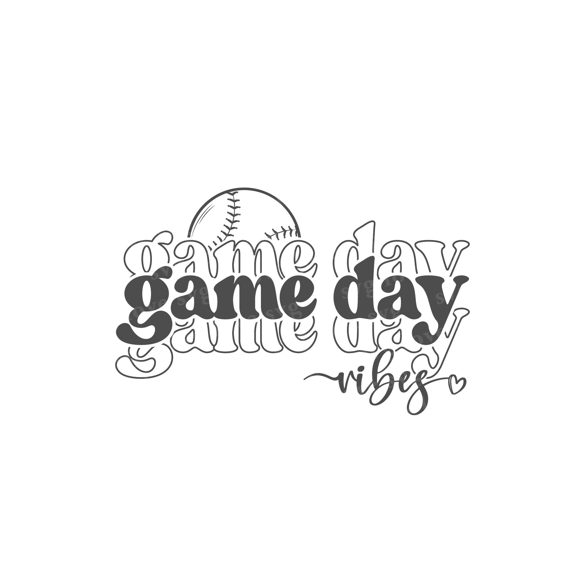 Game Day Vibes Svg Game Day Football Svg Game Day Soccer - Etsy