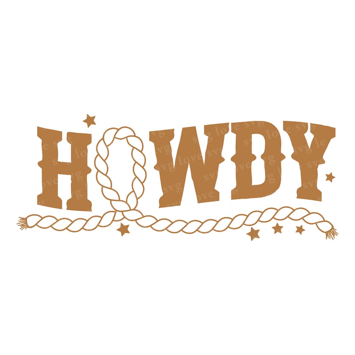Howdy Svg Png Rope Design Country Girl Western Svg Cowboy - Etsy